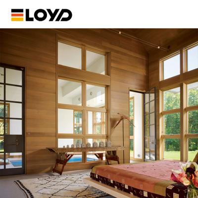 China Premium Thermal-Break Aluminum Fixed Window Modern Architectural Design for sale