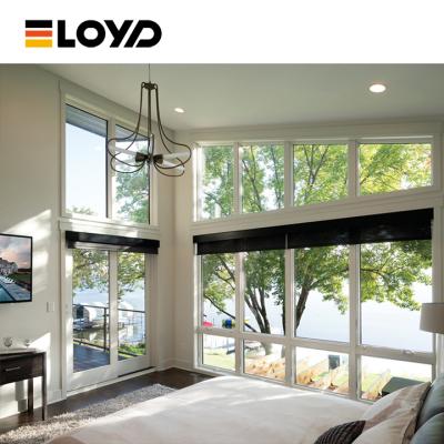 Cina Fenestra fissa in alluminio orizzontale, design elegante, sostituzione del telaio completo in vendita