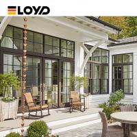 China Secure Double Single Hung Window with Multi-Point Locking System for sale