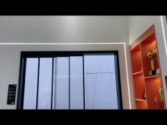 미니멀리스트 디자인 헤비 듀티 슬라이딩 도어 하우스 외부 파티오 알루미늄 도어 아름다운 발코니 슬라이딩 유리 도어
