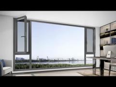 Customizable Aluminum Casement Window with Multiple Design Options