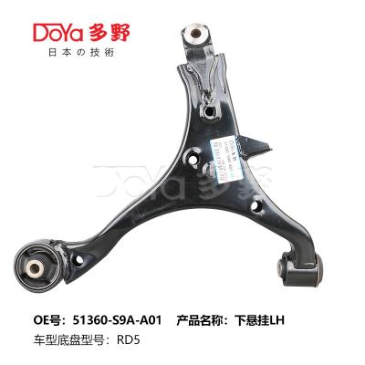 Cina Tecnologia originale e finitura braccio di controllo 51360-S9A-A01 Honda in vendita