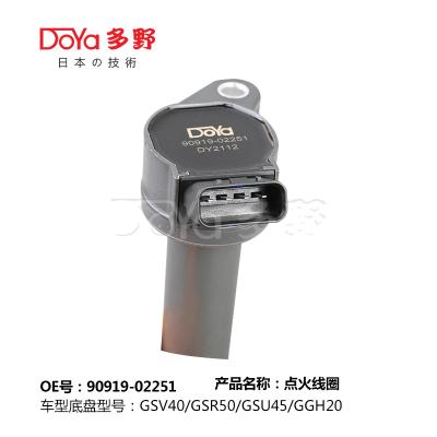 Cina BOBINA DI ACCENSIONE TOYOTA 90919-02251 in vendita