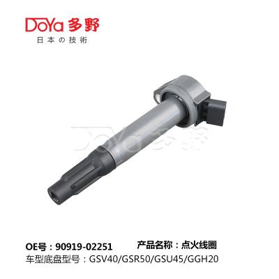 Cina BOBINA DI ACCENSIONE TOYOTA 90919-02251 in vendita