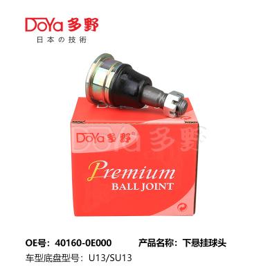 Cina NISSAN 40160-0E000 Giunto a sfera inferiore Per Nissan U13 1991-2001 in vendita