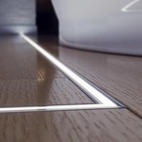 Quality W50*H35mm Recessed Aluminum LED Profile with PC diffuser for linear light for sale