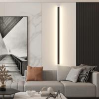 Quality Sandblasting LED Lighting Aluminum Profile IP44 6063 T5 Up And Down Corridor for sale