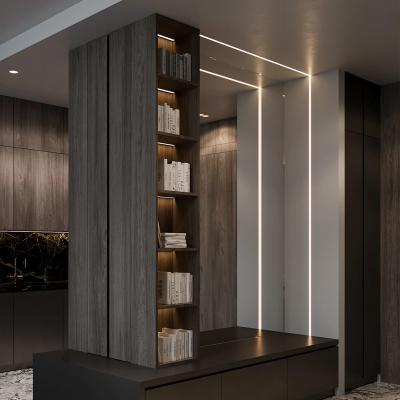 Китай Профиль прокладки СИД 6063 T5 алюминиевый с ясным каналом снабжения жилищем крышки продается