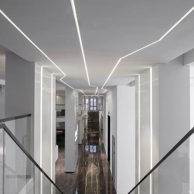 China IP44 Anodized Arc LED Strip Aluminium Profile 17.5mm PCB For Bedroom K29 for sale