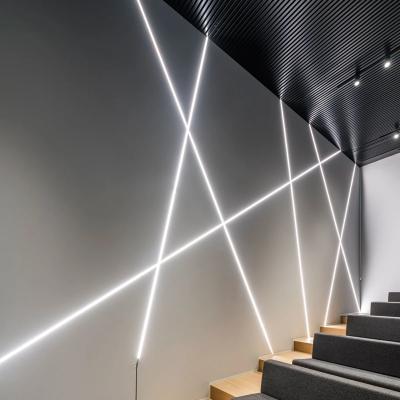 Cina il canale di alluminio principale 1m, 2m, 3m all'interno di 8mm ha condotto la striscia per illuminazione impermeabile in vendita