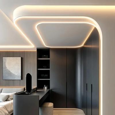 Cina 90 gradi 2.5m 3m il triangolo IP65 che ha glassato il Manica del LED per l'angolo hanno condotto il profilo di alluminio in vendita