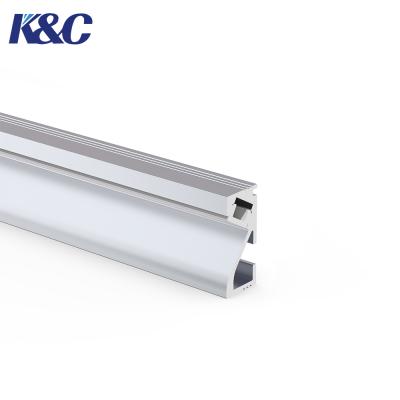 중국 장식 조명 매입형 캐비닛 LED 알루미늄 프로파일 효율적인 방열 판매용