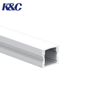 China 17.0x15.0mm LED Strip Aluminum Profile 1-6m Custom Length for sale