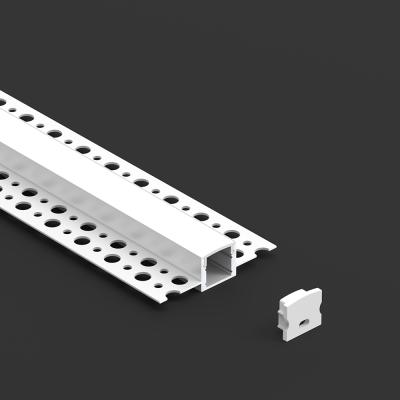 Cina Profilo di montaggio LED in lega di alluminio 6063 con lunghezza standard 3M e dimensioni W57,0 × H14,5mm per montaggio a filo in vendita