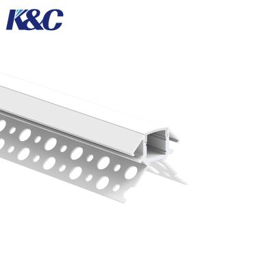 China 6063 T5 Aluminum LED Extrusion Channel W42.0 × H32.0mm with Sandblasting Oxidation and ROHS Certified for sale