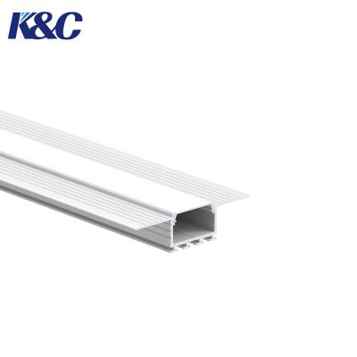 China KA32 Model 2M LED Profile Channel with W67.0 × H26.5mm Size for Embedded Installation for sale
