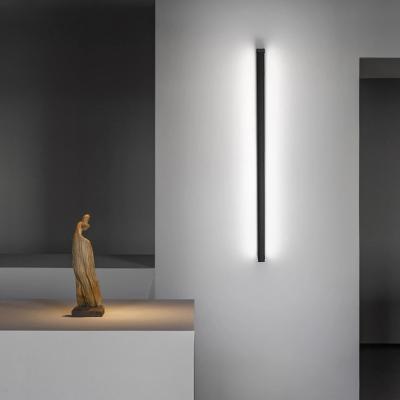 China K79 6063 T5 Aluminum LED Profile with Two-Side Glowing for Surface Mount Installation for sale