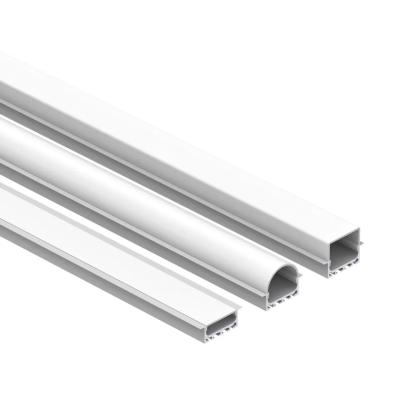 China Recessed Mount LED Strip Aluminum Profile with 6063 Aluminum Alloy and 5-Year Warranty for sale