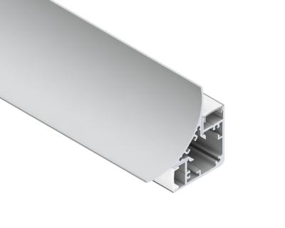China PC Diffuser Frosted Cover LED Strip Aluminium Profile with 6000 Series Aluminum Alloy and 5-Year Warranty for sale