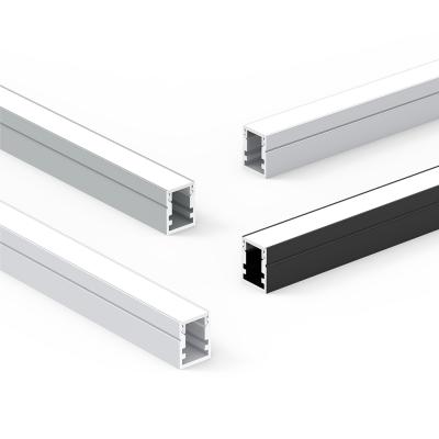 China K3 6000 Series Sandblasted Aluminum Extrusion Surface-mounted Parts Cutting Service for LED Light Strip Channels Decorations for sale