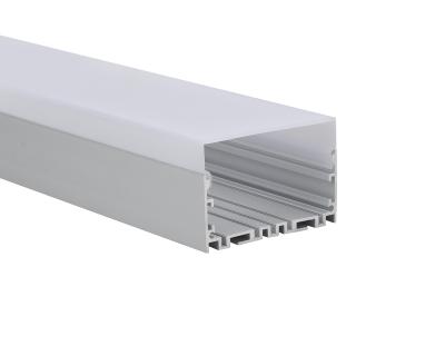 China 75*50mm Indoor Extrusion Aluminum Profile For Led Strip Lighting for sale