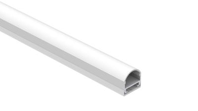 China ROHS 6063 T5 llevó la protuberancia de aluminio IP44 de la tira con la cubierta helada PC en venta