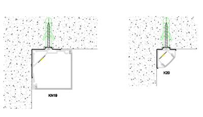 Cina Profilo di alluminio messo di sollevamento principale anabbagliante di profilo T5 6063 LED di Manica in vendita