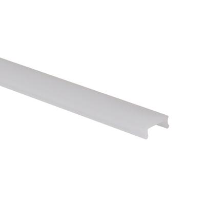 China Gypsum Wall PC PMMA Led Aluminum Channel H12.5mm Led Light Strip Profile for sale
