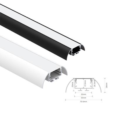 Cina Il ODM IP20 dell'OEM ha messo la lega di alluminio di alluminio T5 di profilo 6063 del LED in vendita