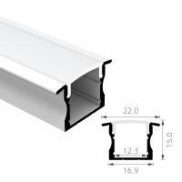 China Pc PMMA Diffuser Extrusion Channels Frame for sale