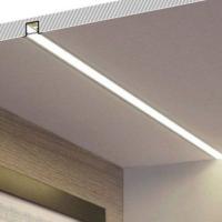 China Pc PMMA Diffuser Extrusion Channels Frame for sale