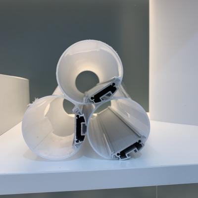 Cina Decorazioni intorno alla copertura di alluminio del PC del diametro T5 60mm di profilo 6063 del LED in vendita