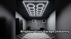 Ultimate Garage Lighting 568W Hexagon LED System