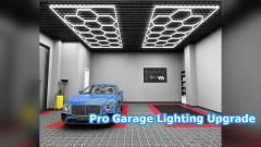 Ultimate 624W Hexagon LED Garage Lighting System