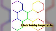 Best RGB Hexagon LED Lights for Car Detailing Workshops