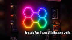 Upgrade Your Space with RGB Hexagon LED Honeycomb Lights