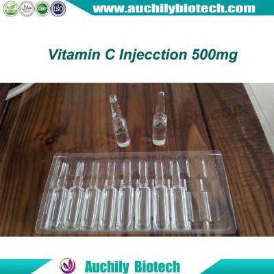 China Skin Whitening Vitamin C Injection 500mg/5ml in Transparent Ampoule for sale