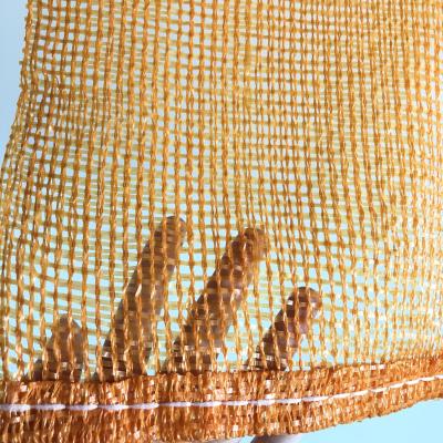 Cina Sacchetto di tessuto in PP giallo con filo di trazione e grande capacità in vendita