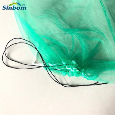 China Hdpe Monofilament Protección de la fruta y la palma de la fecha Protección de la malla de red de plástico de embalaje en venta