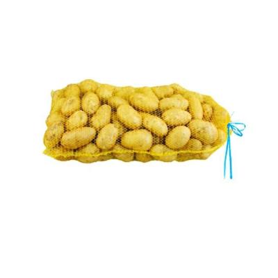 Cina Confezione di ortaggi senza campione e di plastica giallo 50 80 PE Raschel Leno Mesh Bag For Potato in vendita