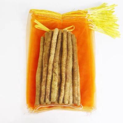Cina 14 x 20 pollici confezionamento di cipolle sacchetto a maglia realizzato in materiale PP/PE riutilizzabile ed ecologico in vendita