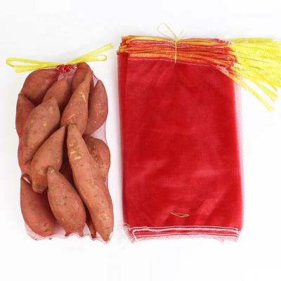 Cina 14 x 20 pollici confezionamento di cipolle sacchetto a maglia realizzato in materiale PP/PE riutilizzabile ed ecologico in vendita