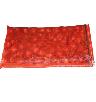 Cina 30 kg 50 kg Sacchetti di cipolle a maglia per l'imballaggio delle cipolle in materiale 100% PP/PE per ortaggi in vendita