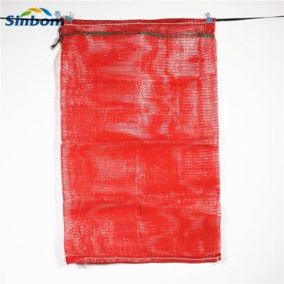 Cina Sacchetto per legna da ardere eco-friendly mesh per zenzero aglio cipolla a maglia sacchetto a maglia riutilizzabile di frutta in vendita