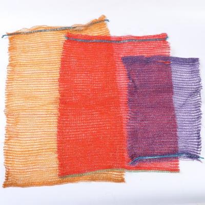 Cina 45x75cm Raschel Mesh Bags Onion Bags 50kg Mesh Sack da 2kg a 50kg Capacità in vendita