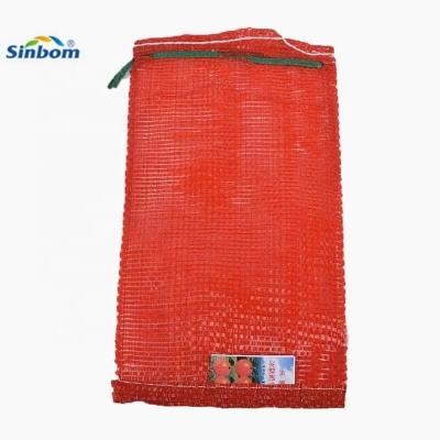Cina Agricoltura ecocompatibile PP String Mesh Produce sacchetti per cipolle e patate in vendita