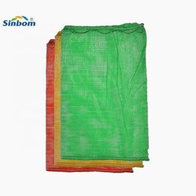 Cina Agricoltura ecocompatibile PP String Mesh Produce sacchetti per cipolle e patate in vendita