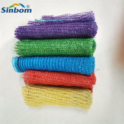 Cina Swing Bottom Sewing PE Raschel Mesh Packaging Net Bag per la soluzione di manipolazione del cavolo in vendita