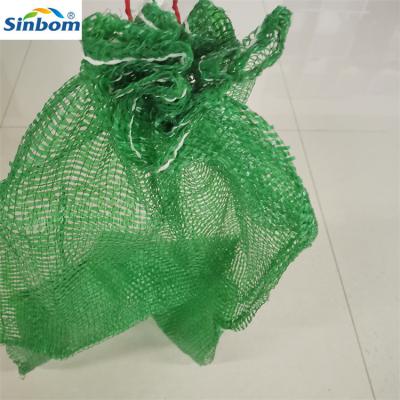 中国 パターツ 洋?? ガーリック その他の野菜のためのPP レノ メッシュ バッグ スイング ボトム 縫製 販売のため