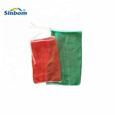Cina Sacchetti a maglia piatta mono di frutta a stringa flessibile per un'imballaggio conveniente in vendita